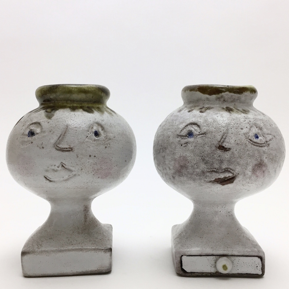 Robert et Jean Cloutier - Pair of Ceramic Vases